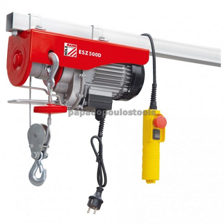 ΠΑΛΑΓΚΟ ΗΛΕΚΤΡΙΚΟ SERIES:ESZ500D_230V electrical wire rope hoist 500kg ...