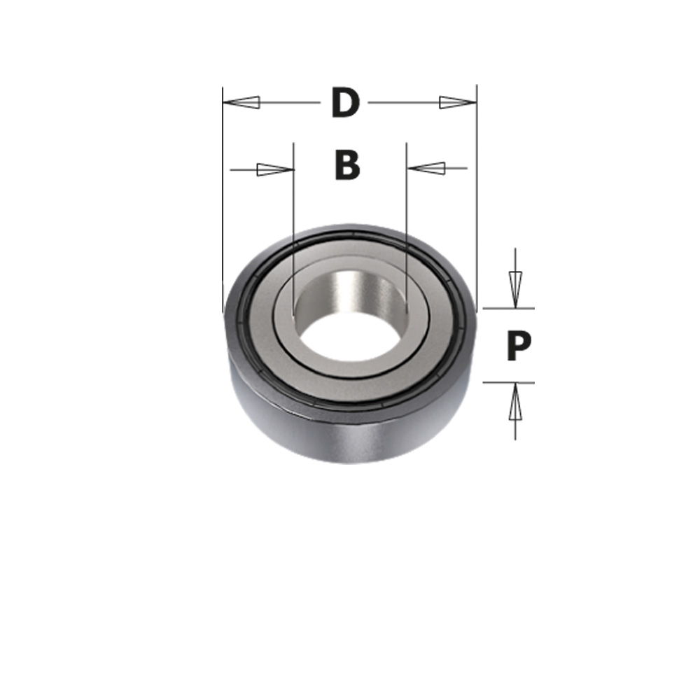 ΡΟΥΛΕΜΑΝ ΓΙΑ ΚΟΠΤΙΚΑ ΡΟΥΤΕΡ CMT 791.002 Bearings for royter bits ...