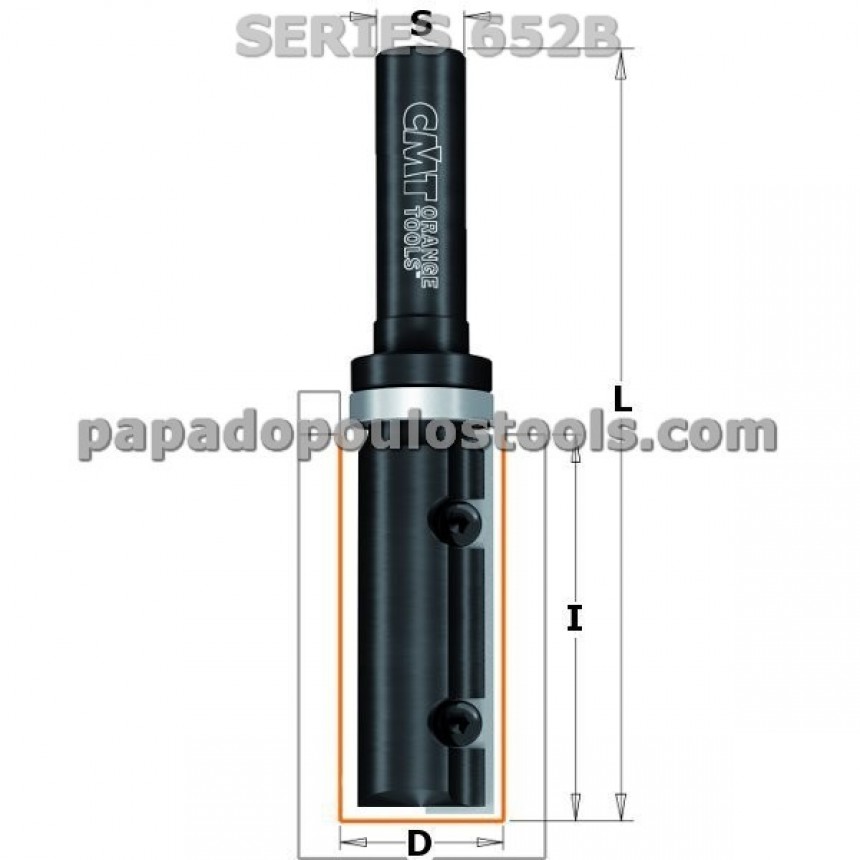 ΚΟΠΤΙΚΟ ΑΝΤΙΓΡΑΦΗΣ ΜΕ ΞΥΡΑΦΙΑ CMT SERIES 656/652B D=16 I=35 L=80 S=8 Z ...