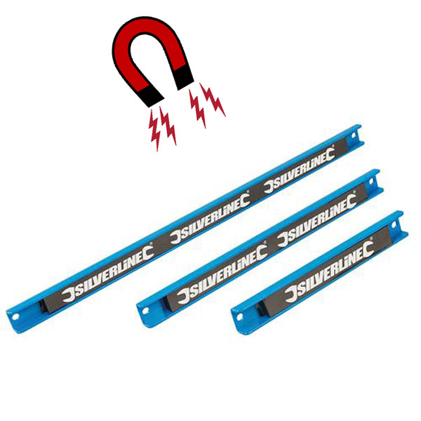 ΣΥΣΤΗΜΑ ΑΠΟΘΗΚΕΥΣΗΣ ΕΡΓΑΛΕΙΩΝ ΜΕ 3 ΜΑΓΝΗΤΙΚΕΣ ΡΑΓΕΣ Silverline Magnetic ...