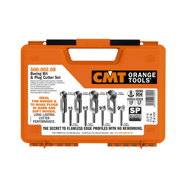 ΡΟΥΜΠΟΤΡΥΠΑΝΑ ΞΥΛΟΥ ΣΕΤ CMT 500.001.08 Boring bit and plug cutter sets ...