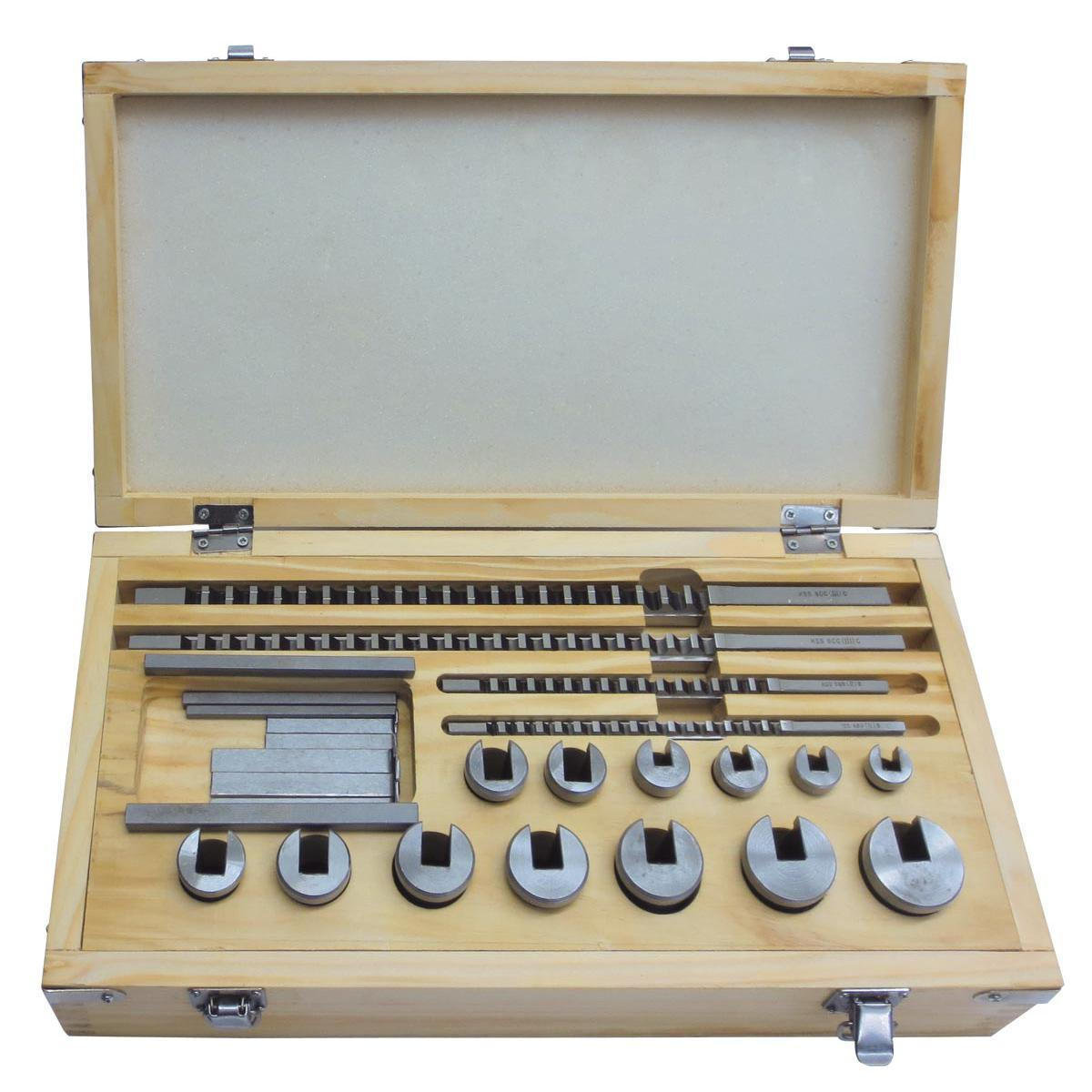 ΣΕΤ 4 ΤΕΜΑΧΙΩΝ KEYWAY HOLZMANN MASCHINEN RNS4 keyway broach set 4pcs ...