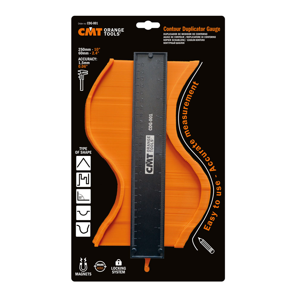 ΕΡΓΑΛΕΙΟ ΑΠΟΤΥΠΩΣΗΣ ΠΡΟΦΙΛ CMT Contour Duplicator Gauge CDG-001 ...