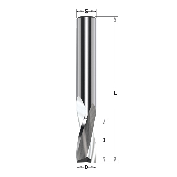ΚΟΝΔΥΛΙ ΚΑΡΒΙΔΙΟΥ ΑΛΟΥΜΙΝΙΟΥ-PVC CMT SERIES:186 D=10 I=22 Solid Carbide ...