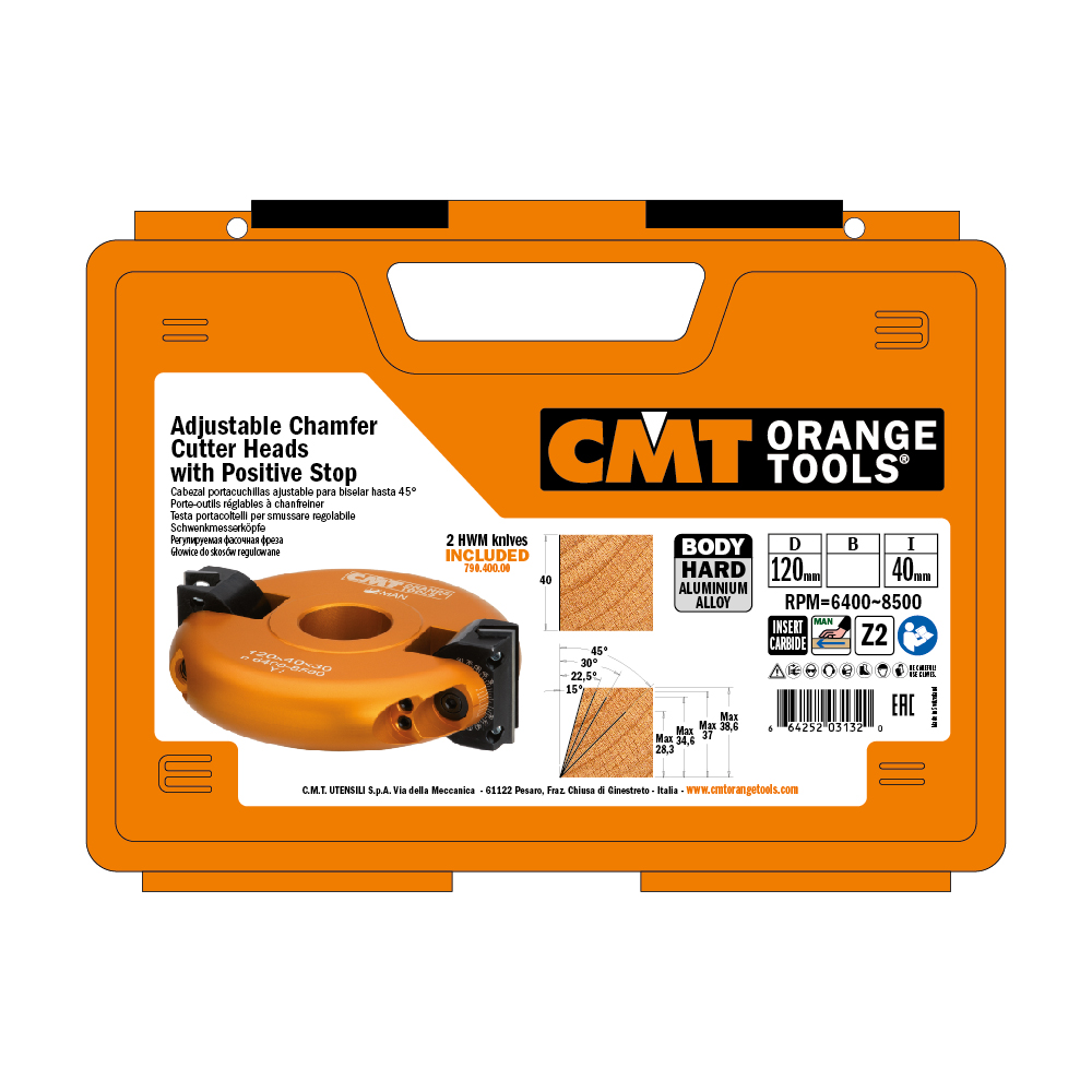 ΡΥΘΜΙΖΟΜΕΝΟ ΦΑΛΤΣΟ ΣΒΟΥΡΑΣ CMT ± 75° Professional Adjustable chamfer ...