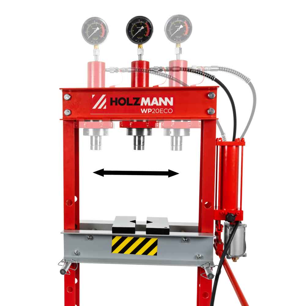 ΥΔΡΑΥΛΙΚΗ ΠΡΕΣΑ WP20ECO shop press 20 tons HOLZMANN MASCHINEN ...