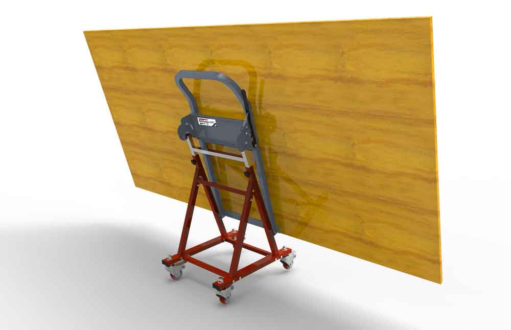 ΤΡΟΛΕΥ ΜΕΤΑΦΟΡΑΣ ΦΥΛΛΩΝ ΜΕΛΛΑΜΙΝΗΣ HOLZMANN MASCHINEN PW3040KIPP panel ...