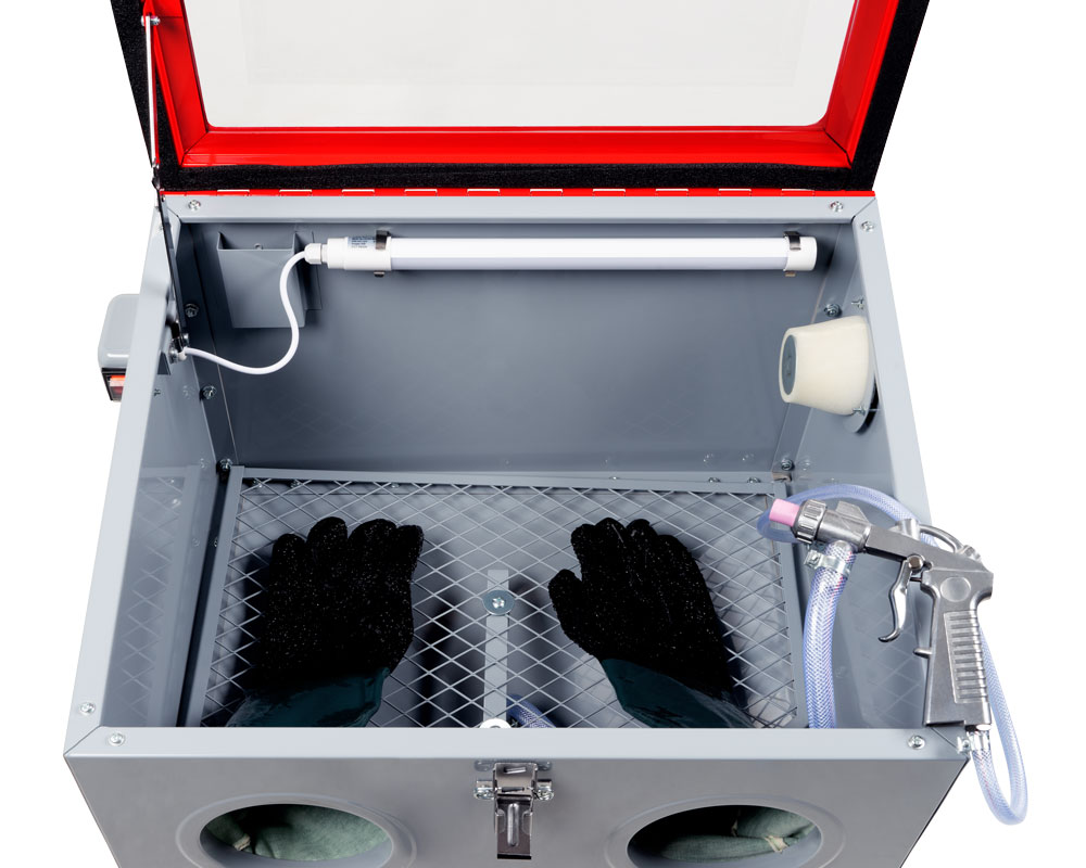 ΚΑΜΠΙΝΑ ΑΜΜΟΒΟΛΗΣ HOLZMANN MASCHINEN SK90_230V sandblaster cabinet ...